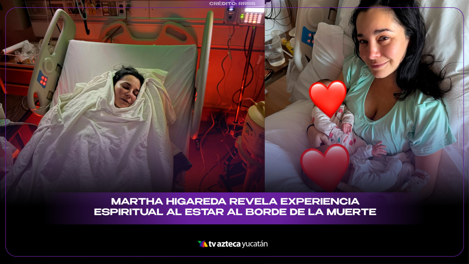 Martha Higareda narra experiencia al volver de la muerte