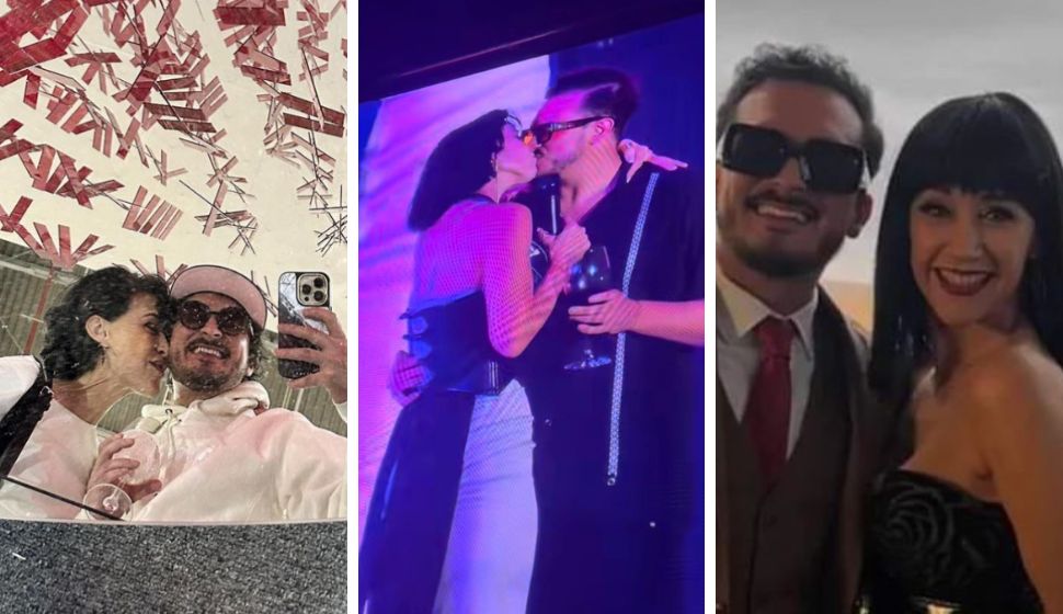 Susana Zabaleta y Ricardo Pérez ya muestran su amor, se besan frente a miles de personas