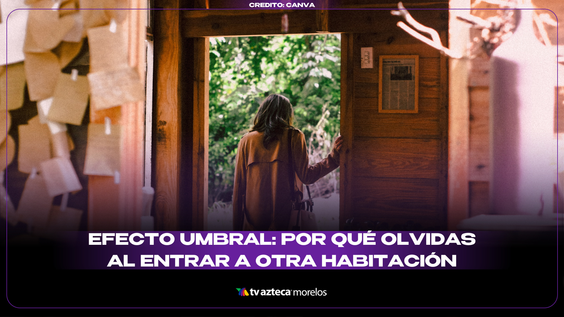 Efecto umbral: por qué olvidas al entrar a otra habitación