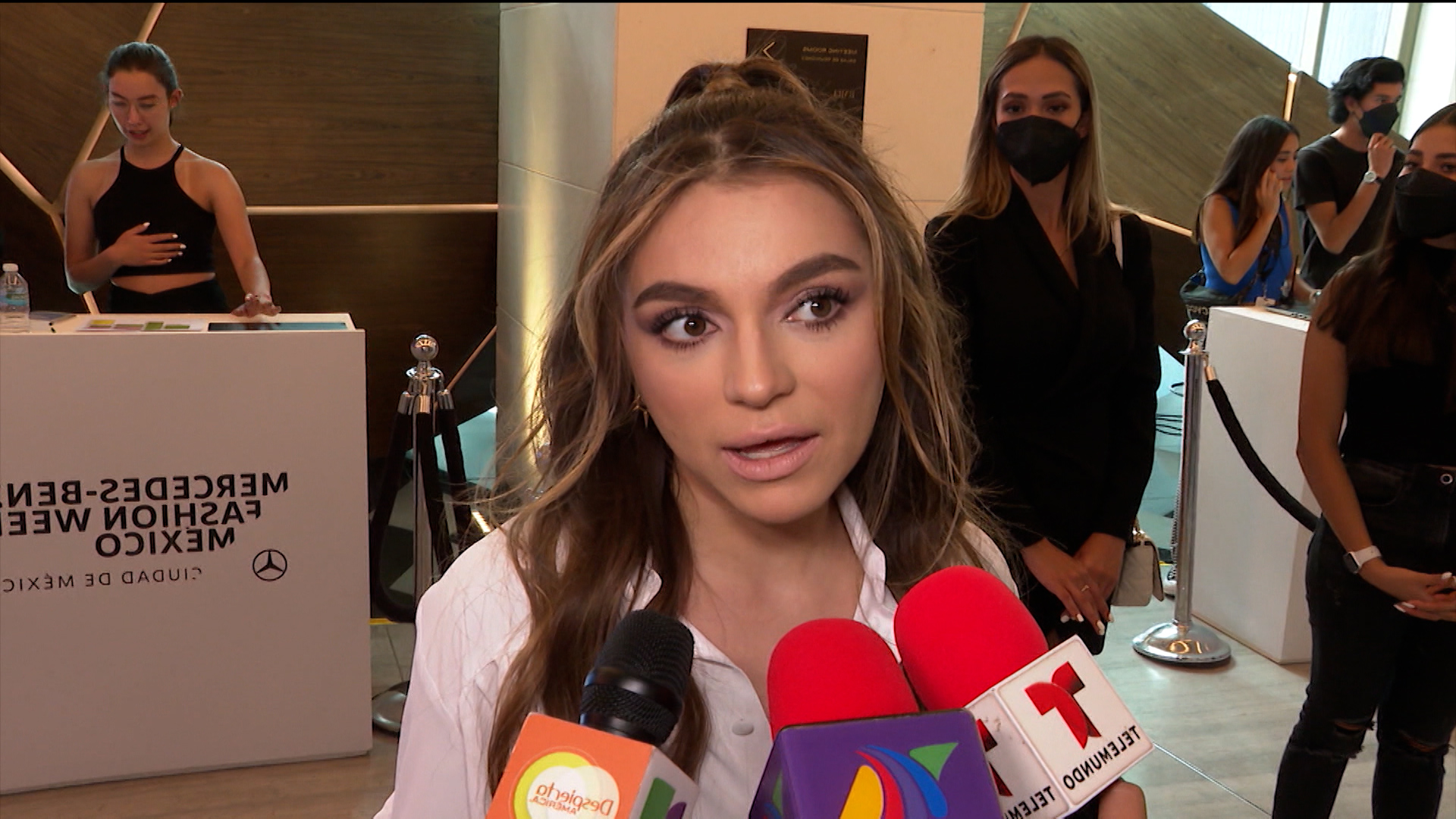 Sofía Castro reacciona al zafarrancho que vivió con Angélica Rivera en ...