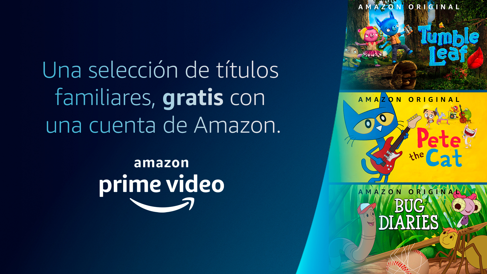 Amazon Prime Video ofrece gratis contenidos para niños