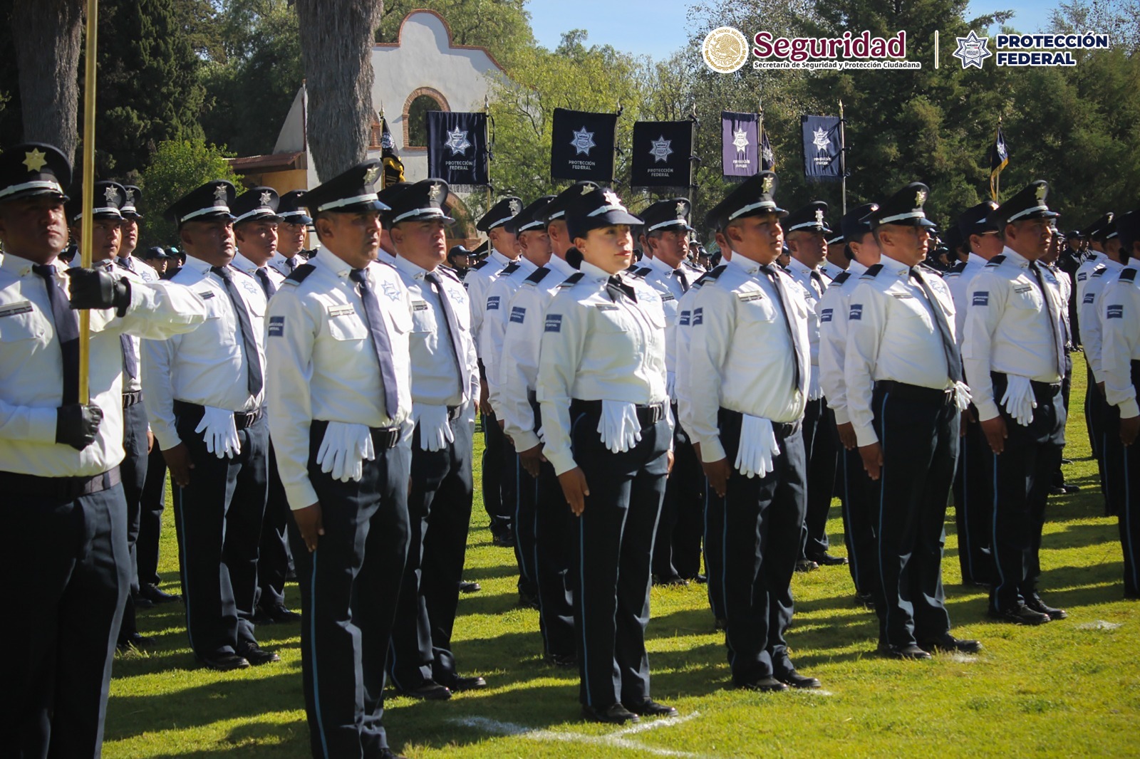 SSPC integra nuevos cadetes a Protección Federal
