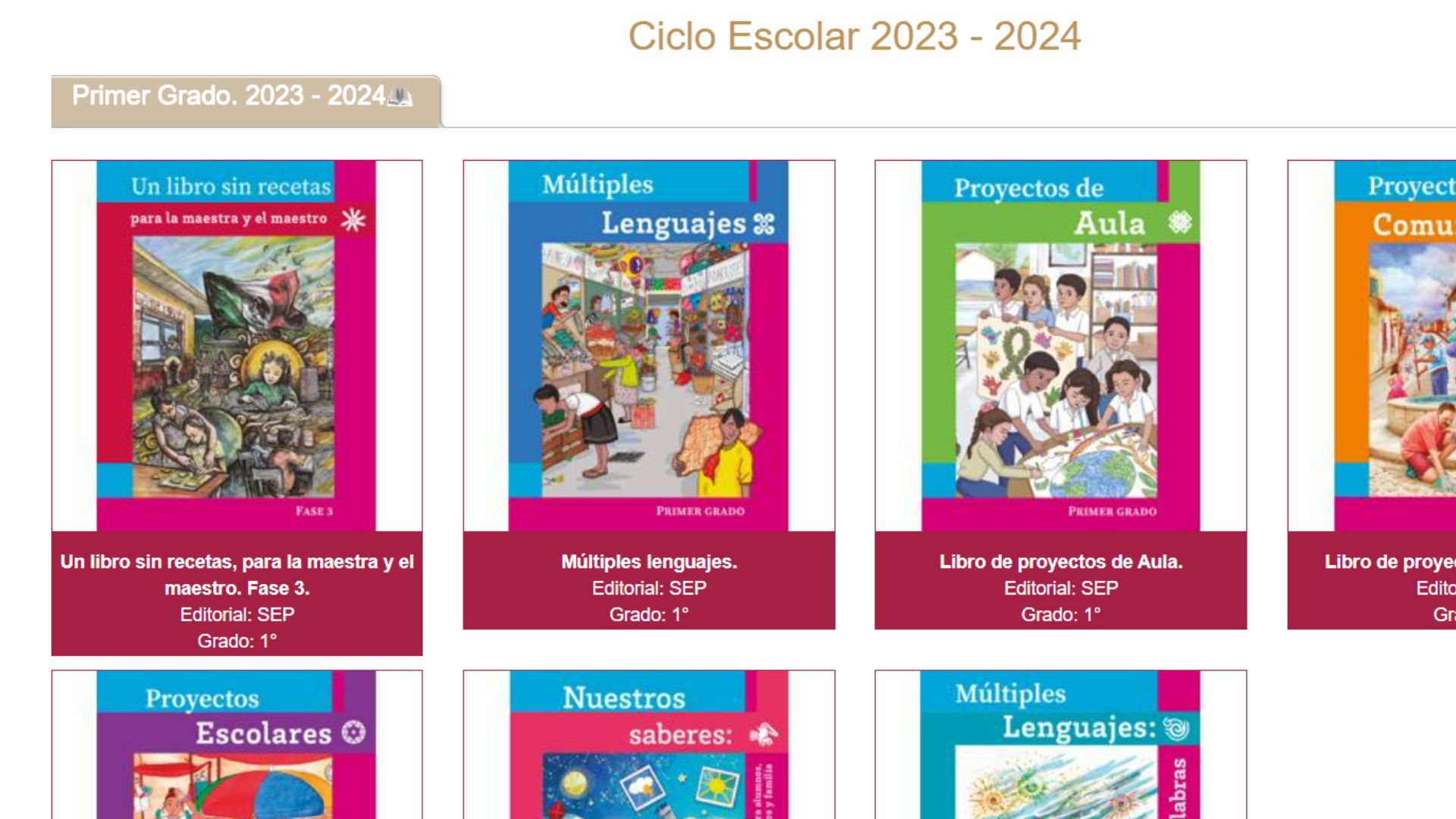 ¿Dónde puedo consultar los libros de texto gratuitos de la SEP 2023?
