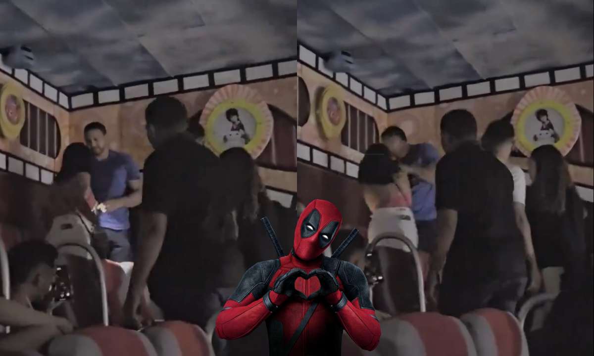 Deadpool & Wolverine: joven es captado siendo infiel en función de cine