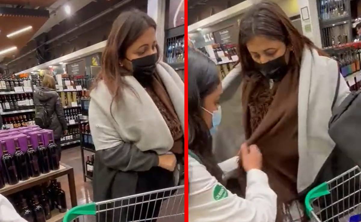 VIDEO: Mujer es sorprendida robando en su ropa interior