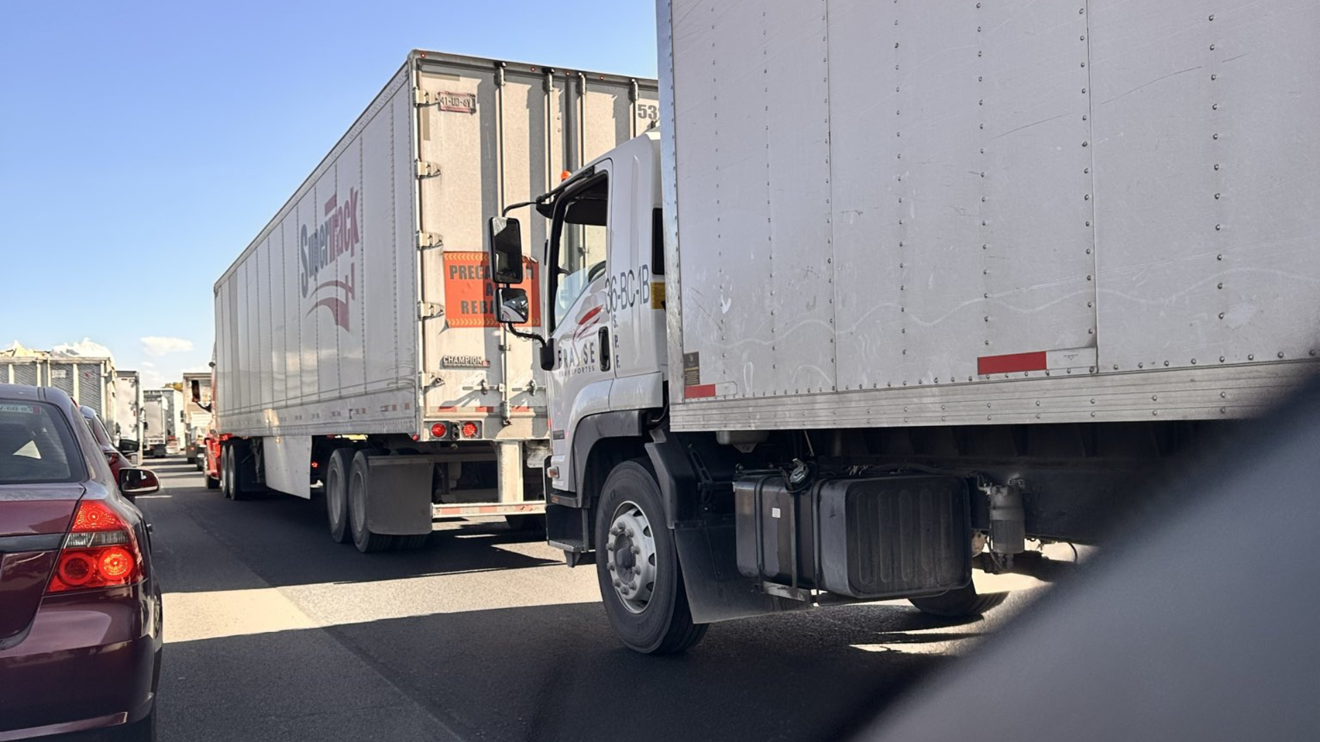 ¿De regreso a Querétaro? Este es el tráfico de la autopista México ...