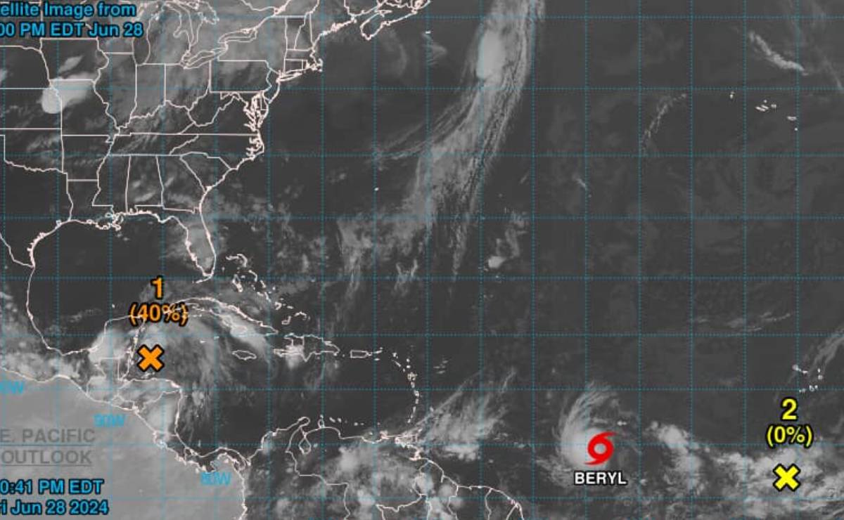 Tormenta Tropical Beryl se forma en el Atlántico; esta sería su ...