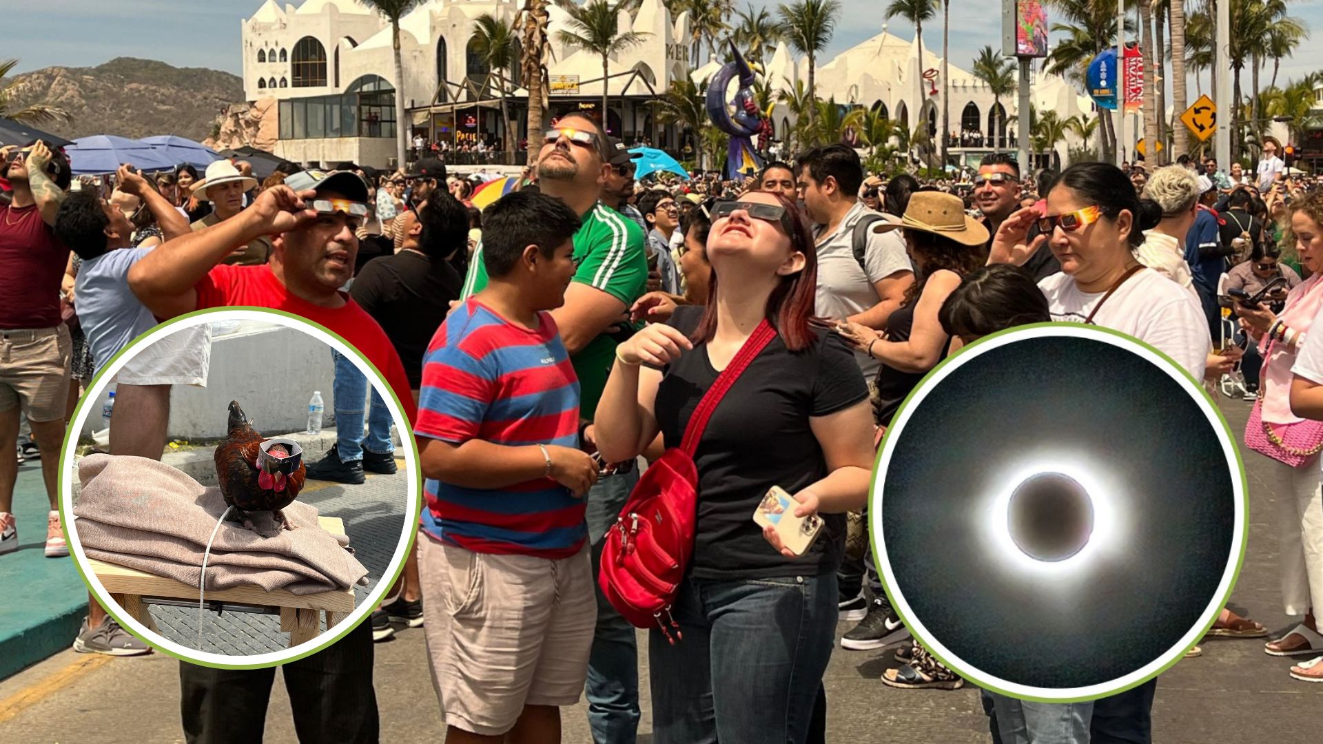 Eclipse solar HOY 08 de abril del 2024 en Sinaloa; así se vivió en Culiacán y Mazatlán
