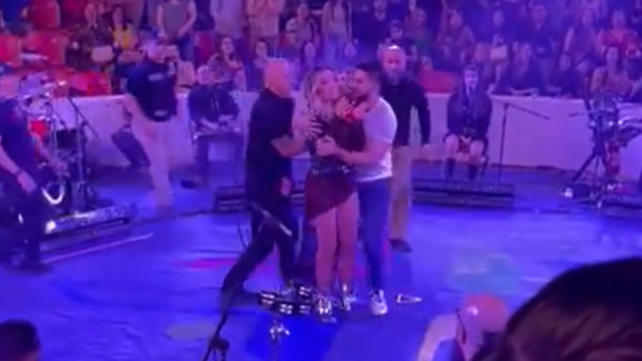 Exhiben a chihuahuense que “atacó” a María José durante su presentación ...
