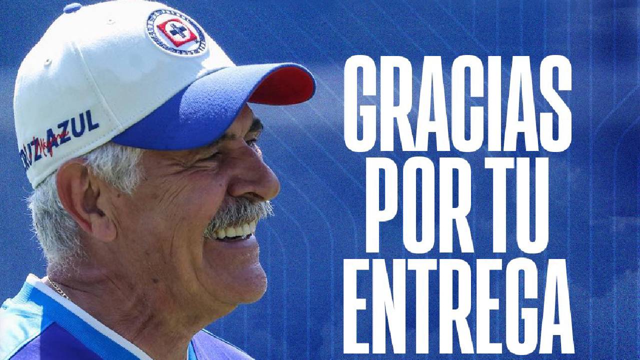 Tuca Ferreti deja de ser DT del Cruz Azul