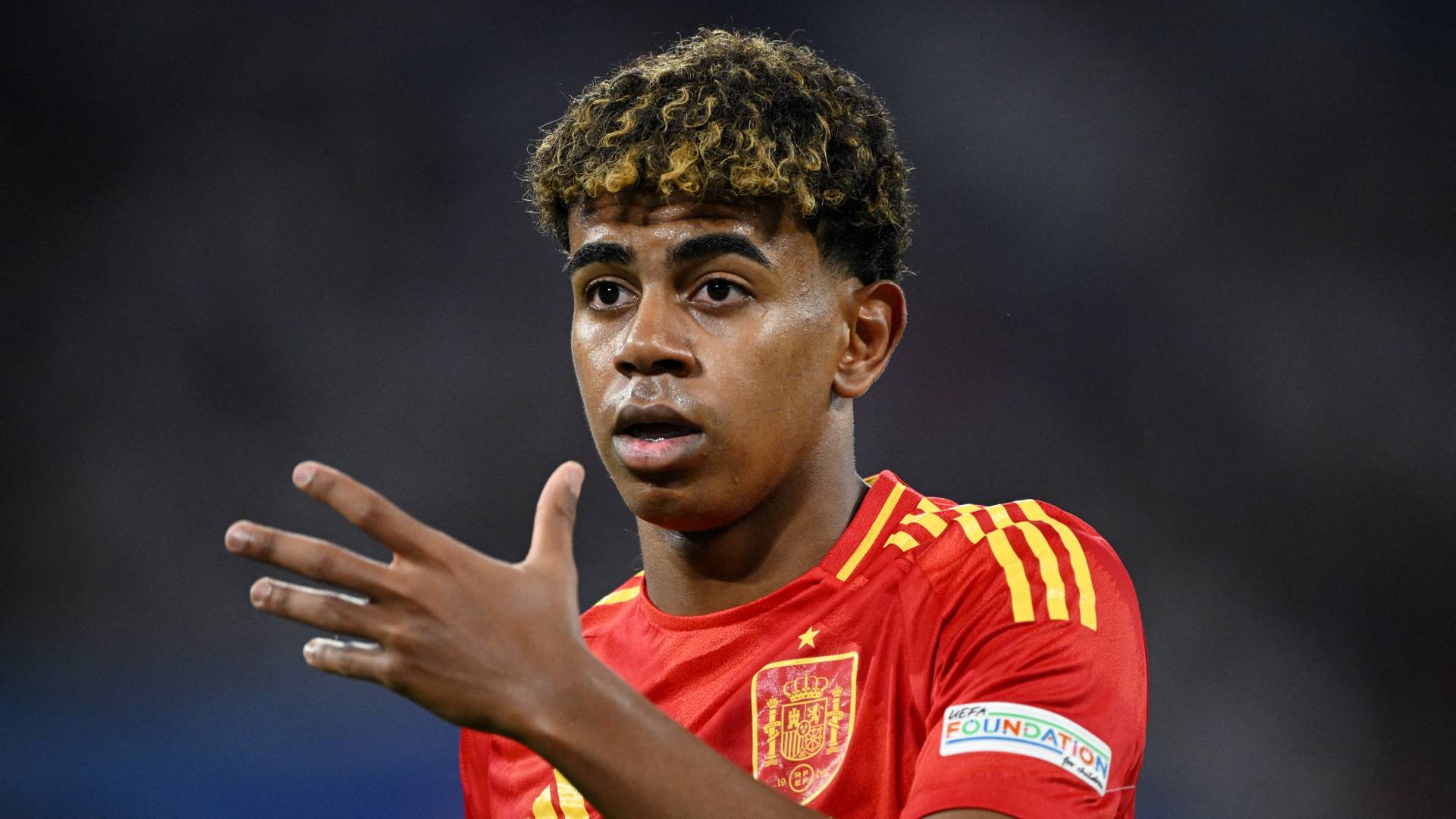 El video de Lamine Yamal cuando celebró una eliminación de España por ...