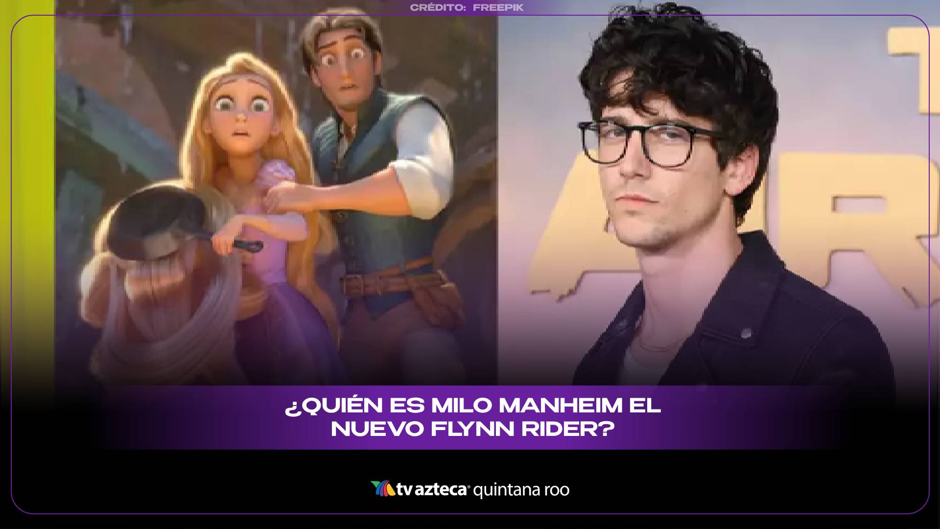 De "Zombies" a Corona: Milo Manheim será Flynn Rider en el live-action ...