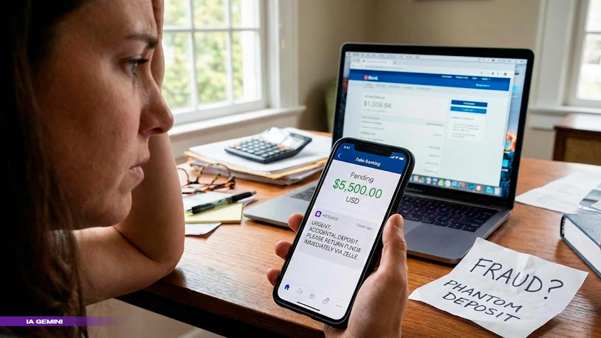 ¿Qué es el depósito fantasma? La estafa del recibo falso en ventas