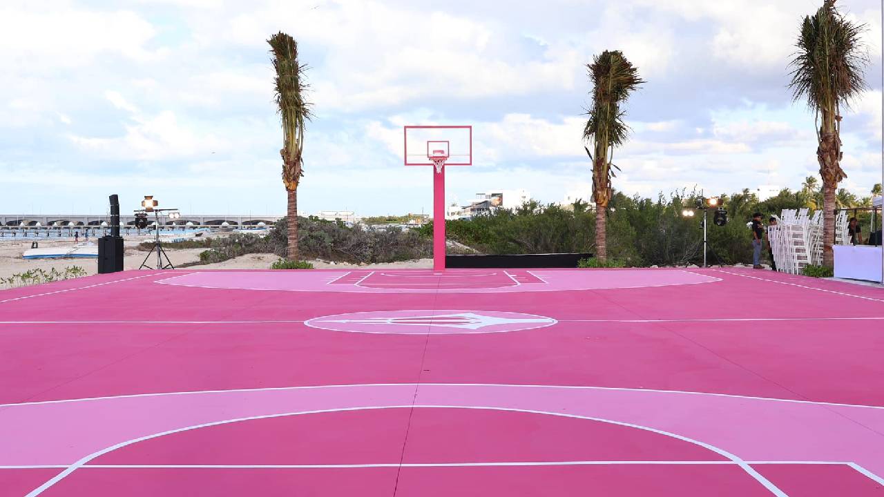 Crean en Yucatán la cancha de básquet más Coquette de todo México; ¿En ...