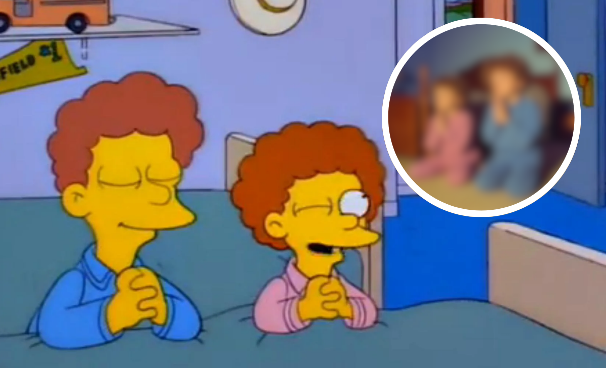 No podrás creer cómo se verían Rod y Todd Flanders, de Los Simpson, si ...