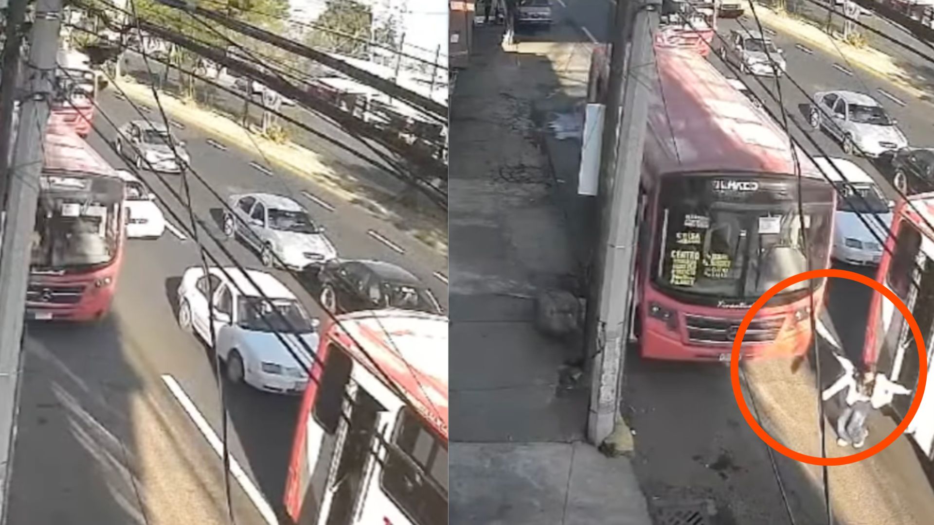 Mujer Se Salva De Ser Atropellada Por Un Camión En Plena Avenida En 5373