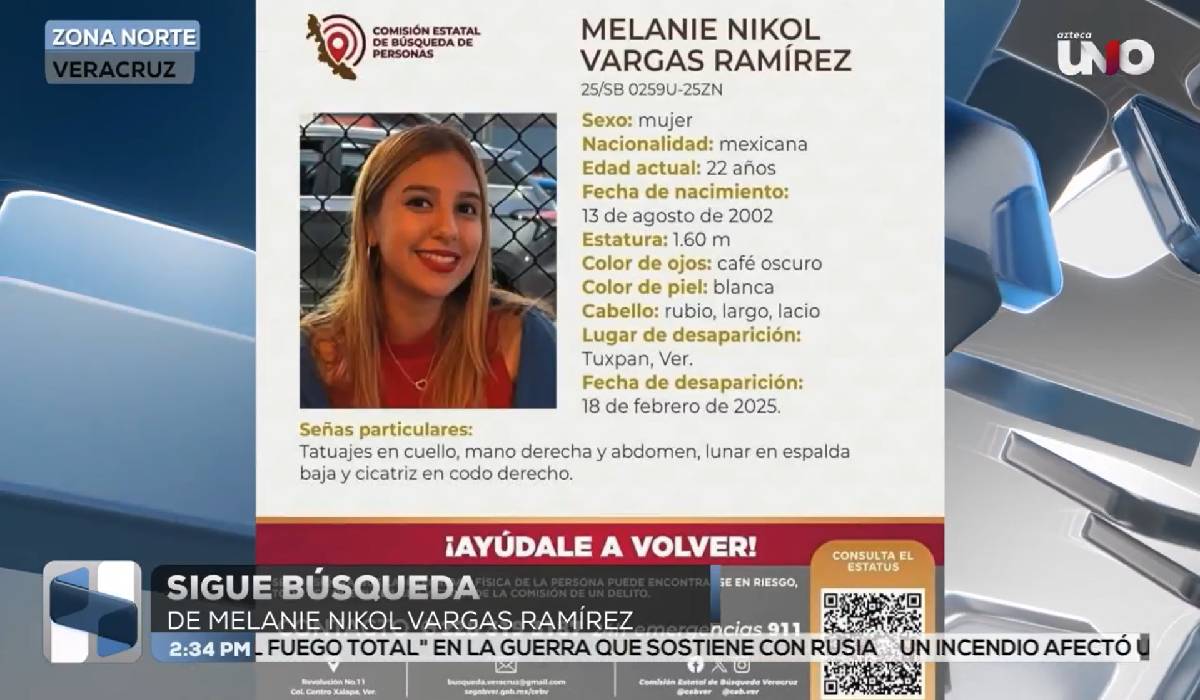 ¿Quién es Melanie Nikol Vargas Ramírez y qué se sabe de su desaparición ...