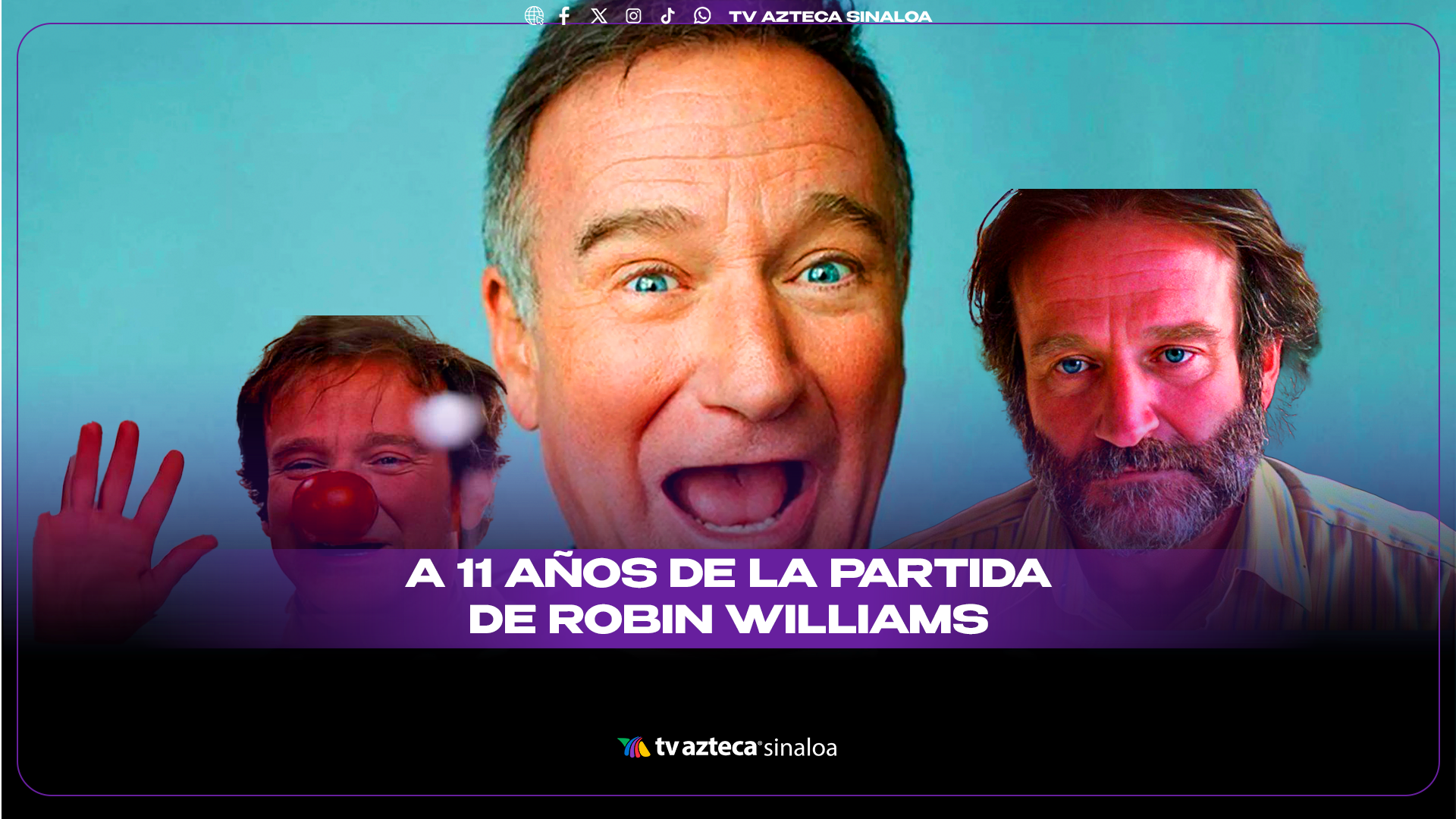Recordando a Robin Williams; su vida y legado (VIDEO)