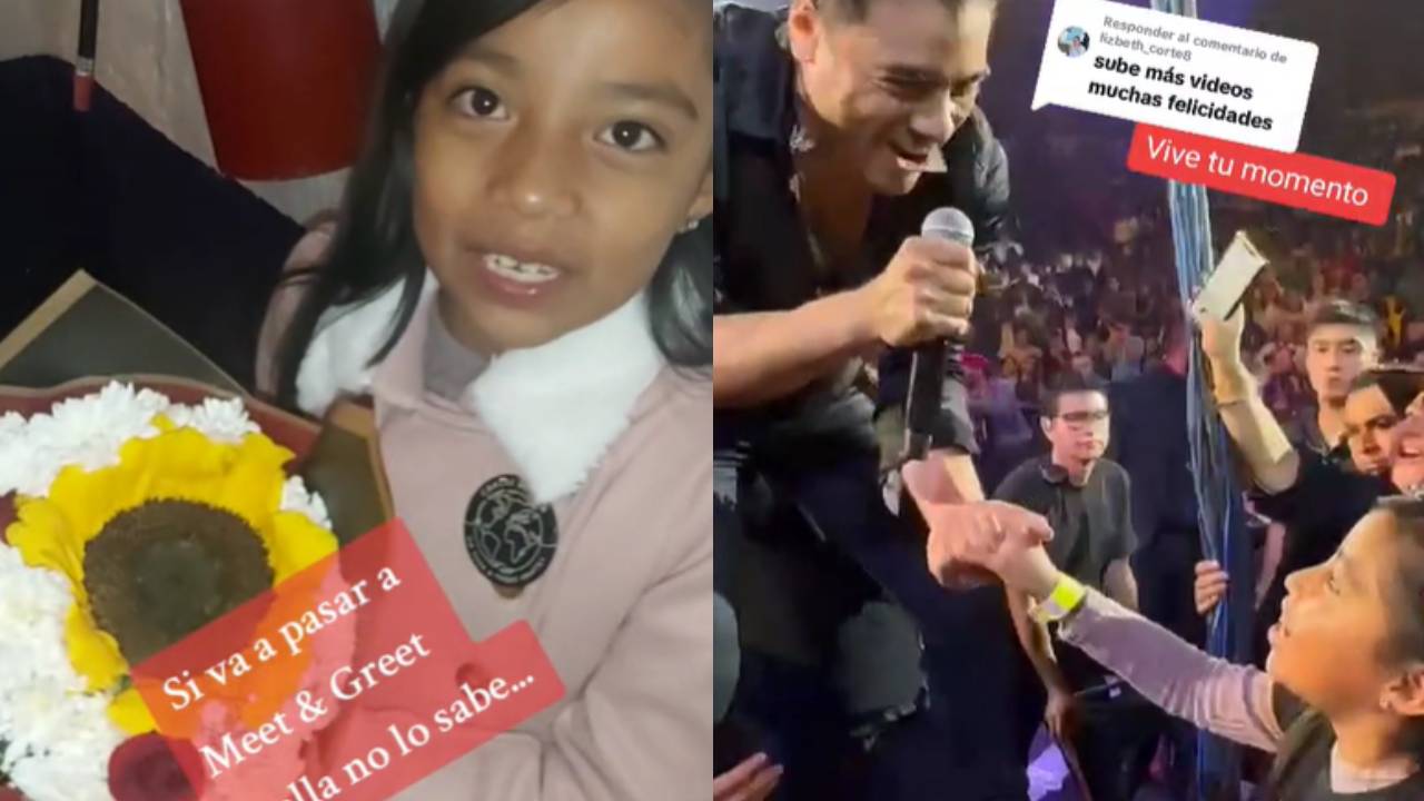 VIDEO: Carlos Rivera conoce a la niña que ahorró tres años para verlo y el momento es hermoso