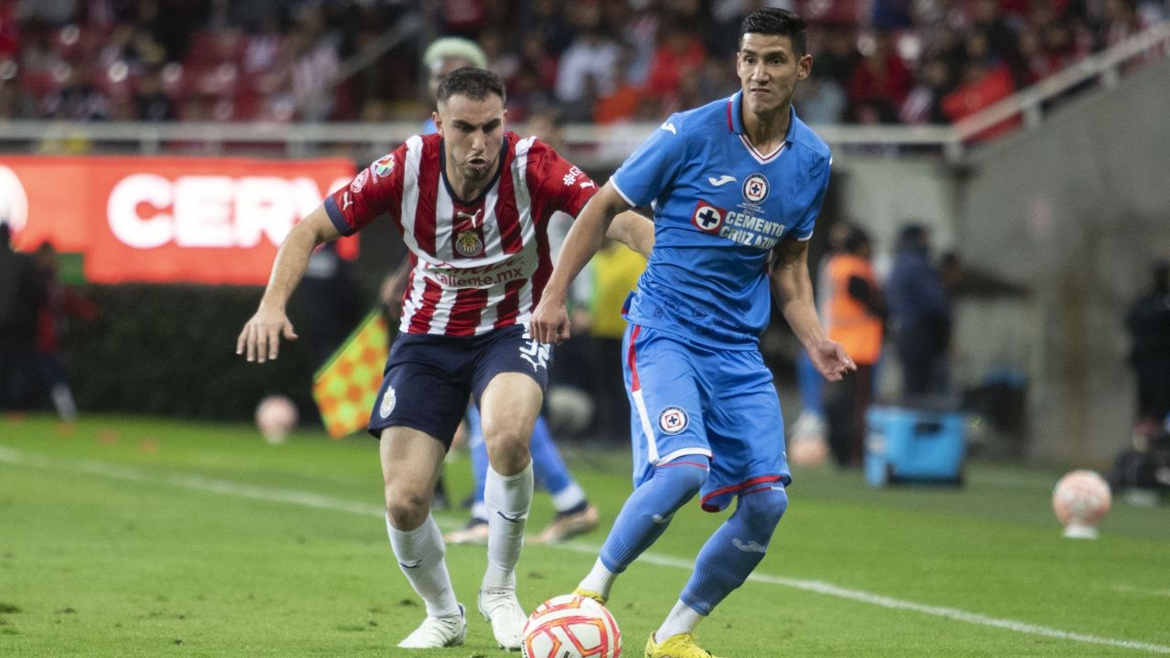Chivas vs Cruz Azul, alineaciones confirmadas Liga MX EN VIVO