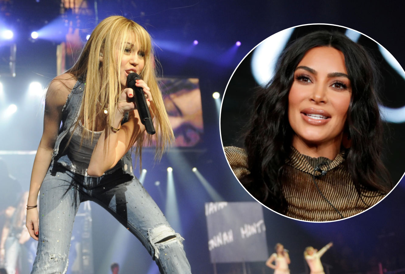 Kim Kardashian intenta comprar la peluca original de Hannah Montana y ...