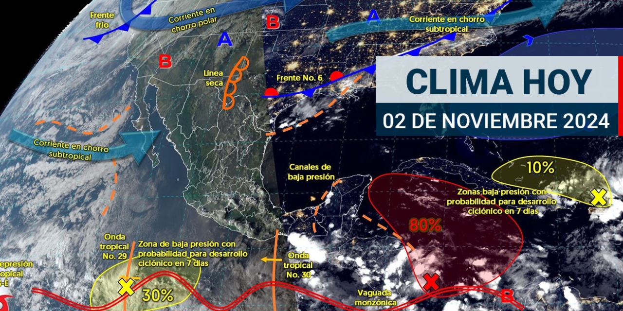 ¡Prepárate para un clima helado! Frente frío impactará México hoy 2 de ...