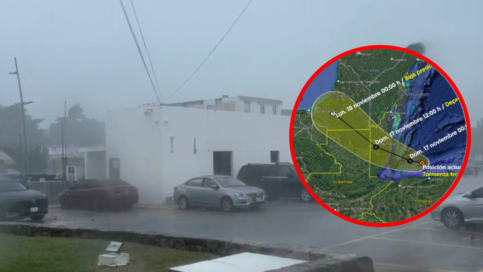 Tormenta Tropical Sara se dirige a Península de Yucatán; esta es su ...