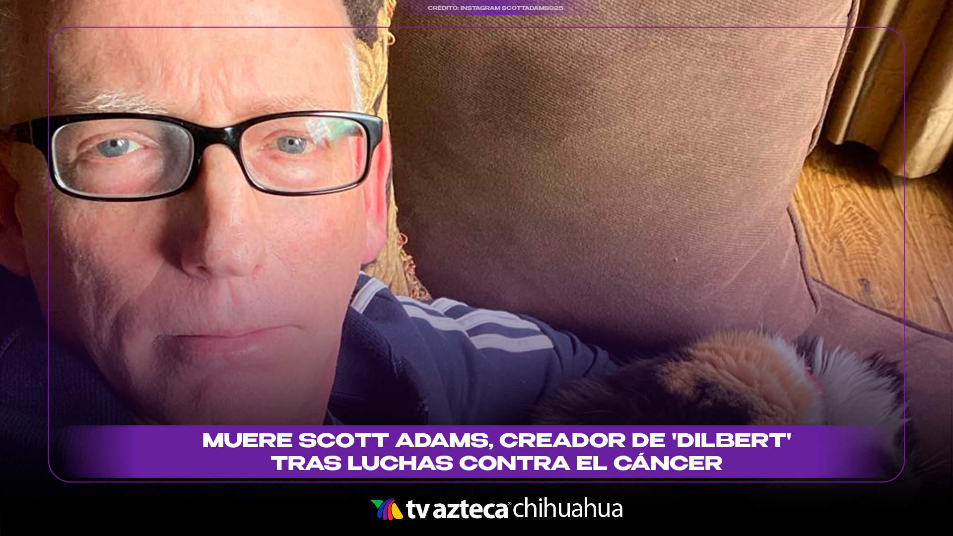 De qué murió Scott Adams, creador de la icónica tira cómica 'Dilbert ...