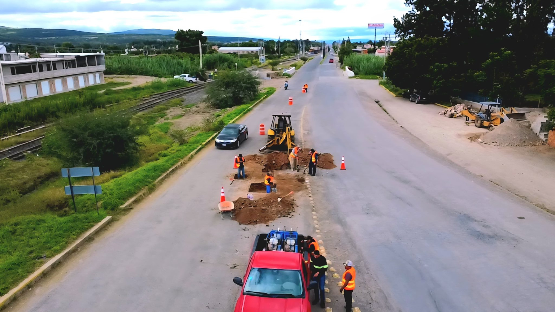 Cierres viales Comonfort, Guanajuato, por trabajos de reparación, 10 octubre 2025
