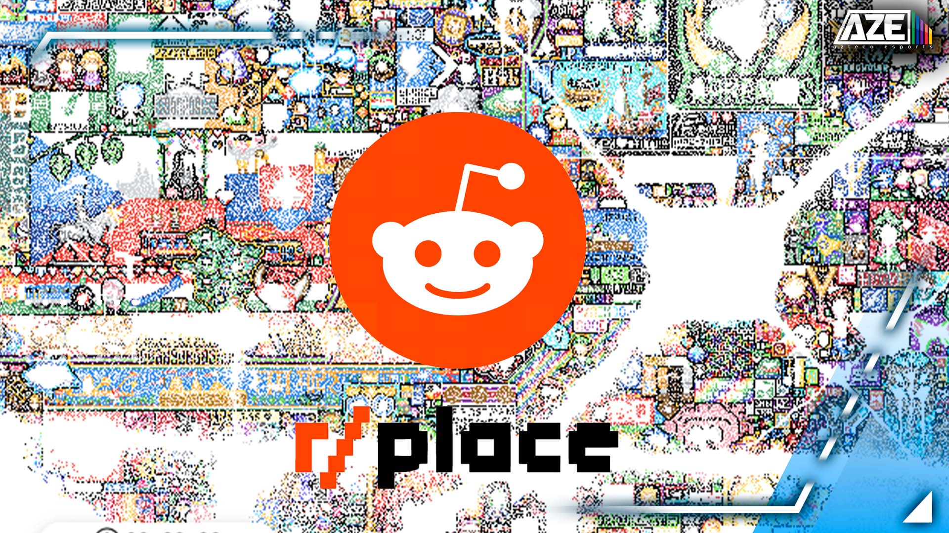 ¿Qué es Reddit Place, la guerra de pixeles?