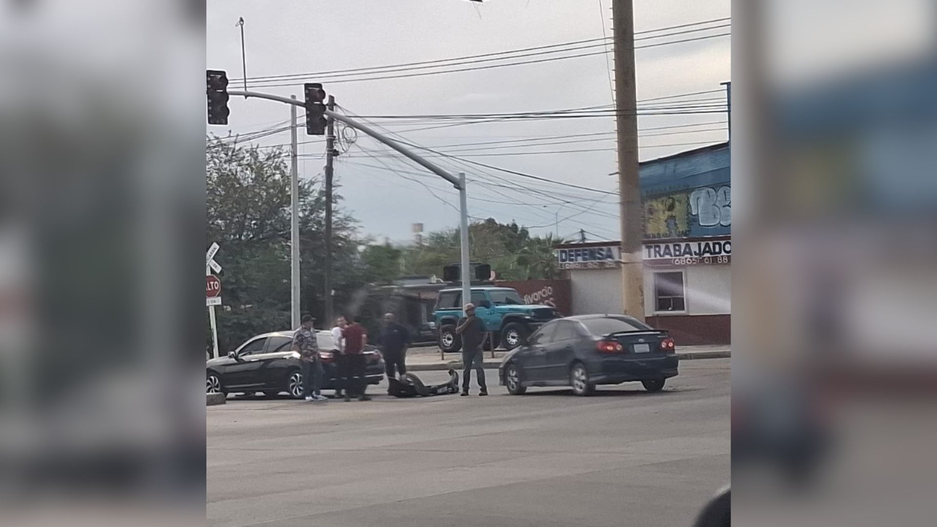Choque en Mexicali hoy 27 de septiembre: dos vehículos se impactan en ...