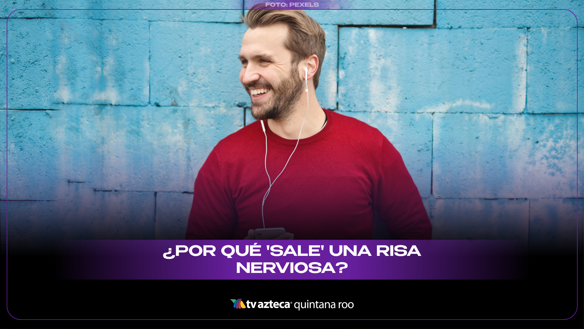 ¿Por qué 'sale' la risa nerviosa? Esta es la verdadera razón