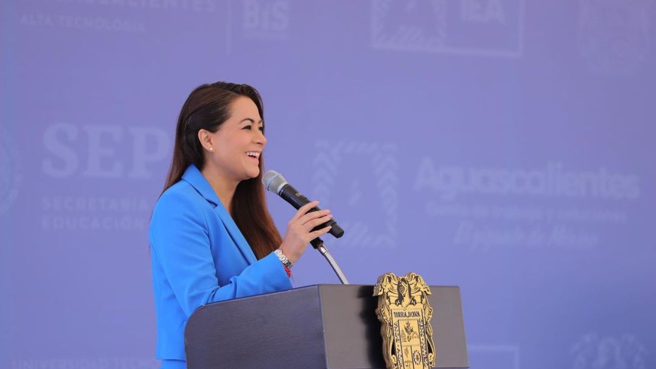 Tere Jiménez: la primera mujer que gobierna Aguascalientes