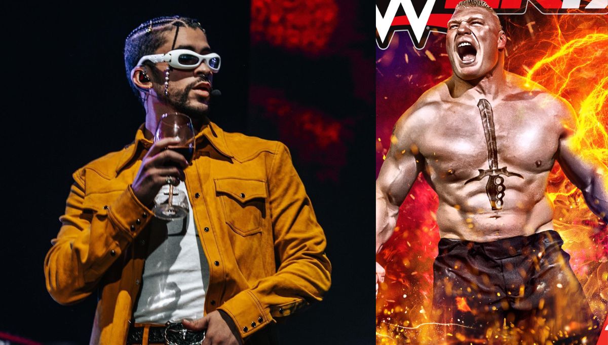 El día que Bad Bunny enfrentó a Brock Lesnar en Royal Rumble (VIDEO)