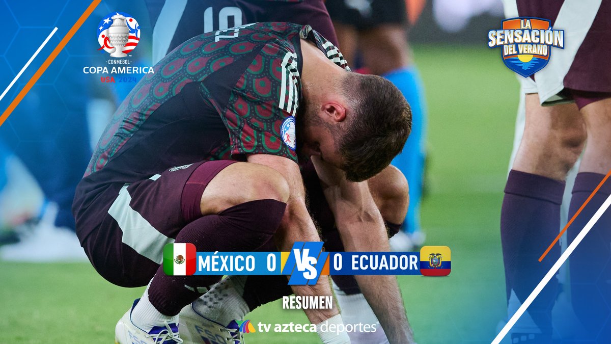 Resumen Partido: México 0-0 Ecuador | Copa América 2024