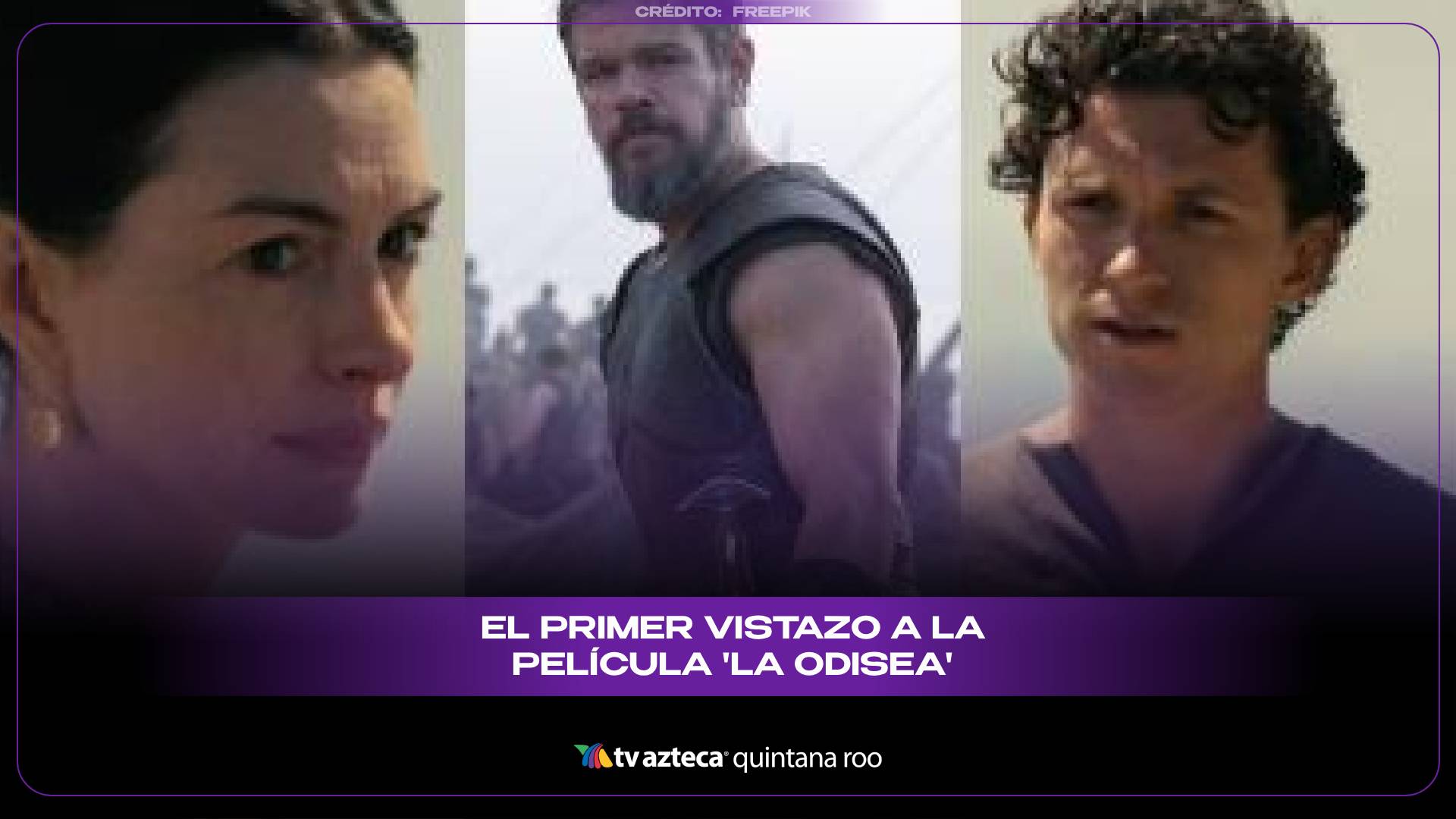 La Odisea de Christopher Nolan estrena tráiler: Matt Damon y Tom ...