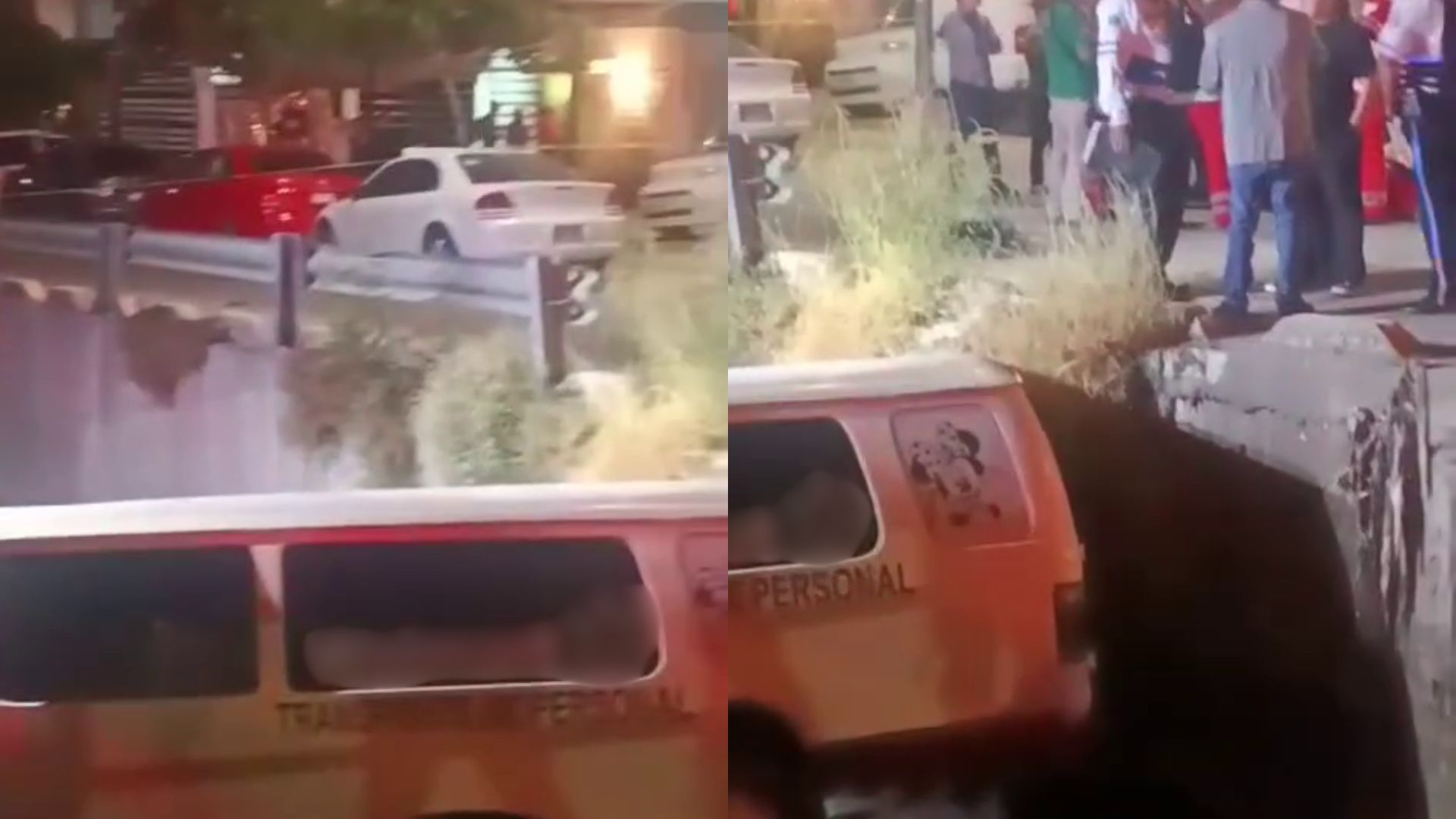 Camión de reparto de personal cae en un canal de Zona Dorada, en Culiacán