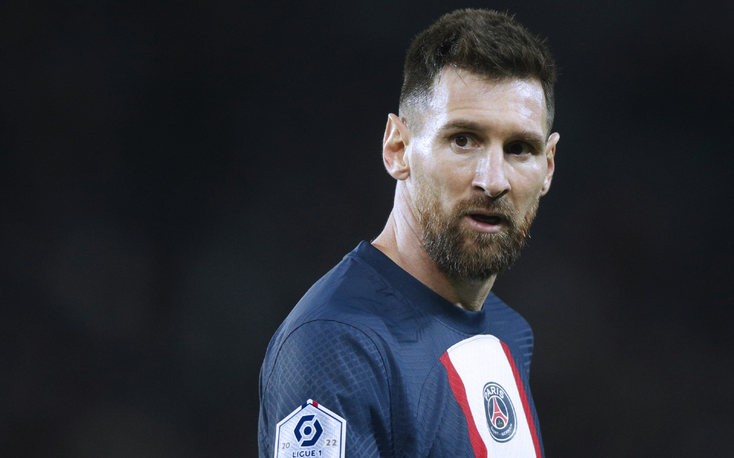 Primer gol de Messi como campeón del mundo