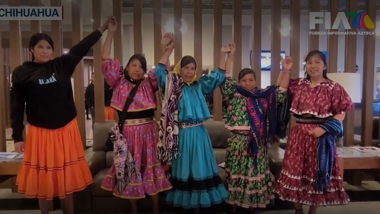 Campeonas Raramuris regresan a su tierra luego de correr 540 km