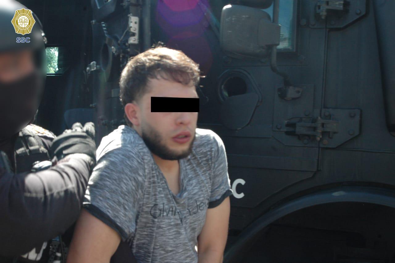 Detienen a "El Colocho" líder de célula de "La Unión Tepito"