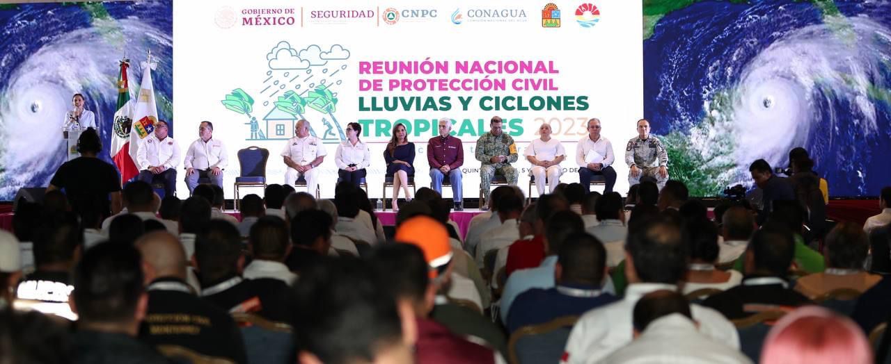 Quintana Roo listo para la Temporada de Lluvias y Ciclones Tropicales 2023