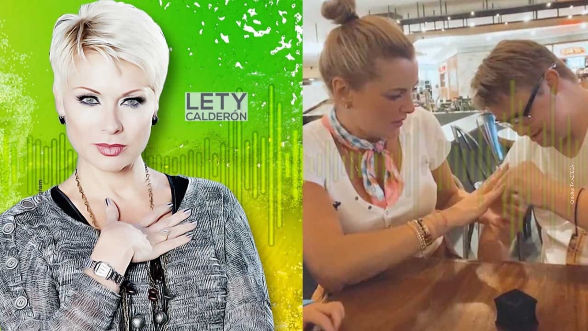 Hijo de Lety Calderón se reúne con Marjorie de Sousa