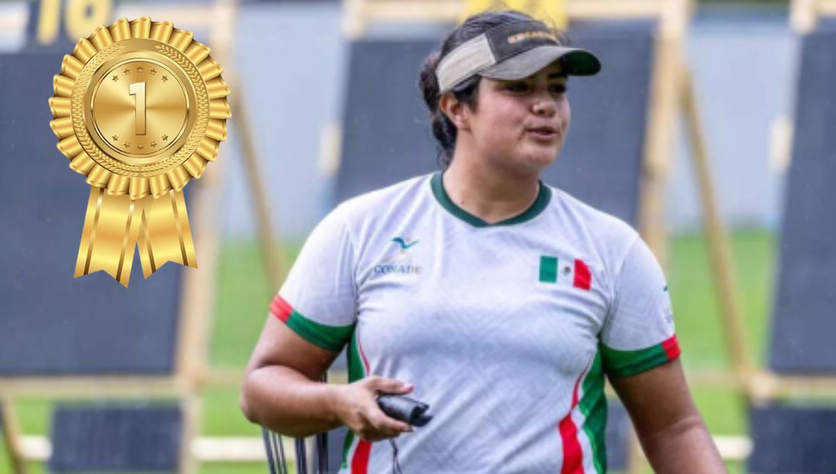 ¿Cuántas medallas ha ganado Andrea Becerra en el último mes?