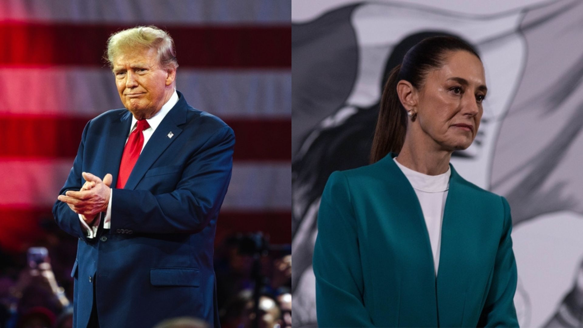 Tras las embestidas de Trump contra México, esto prometió Sheinbaum ...