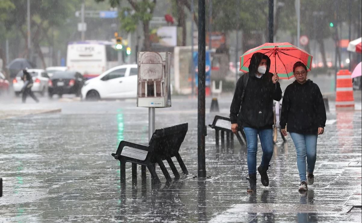 Reportan lluvia ligera en 3 alcaldías de la CDMX | ADN40