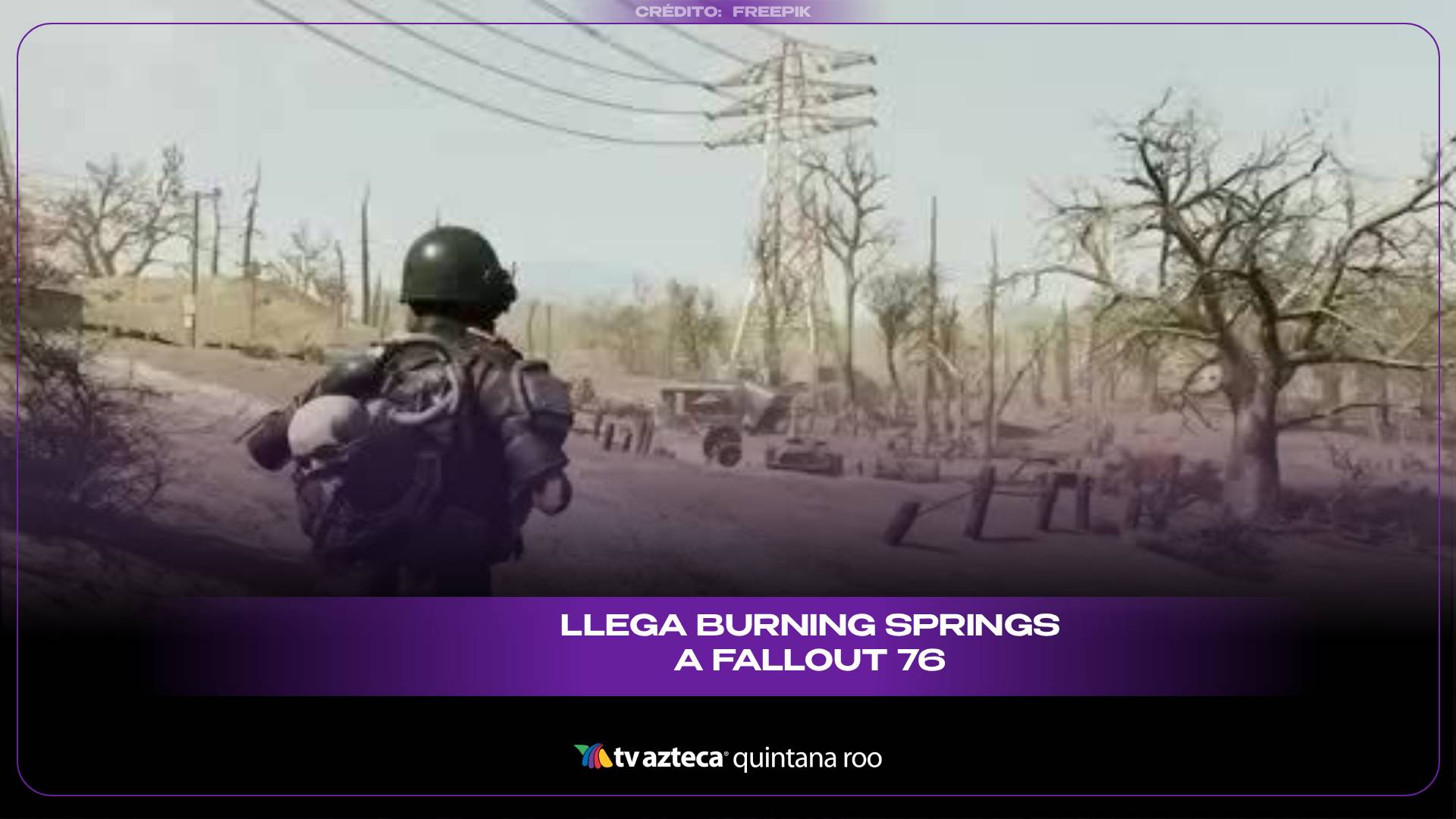 Fallout 76: Llega Burning Springs, la gran expansión
