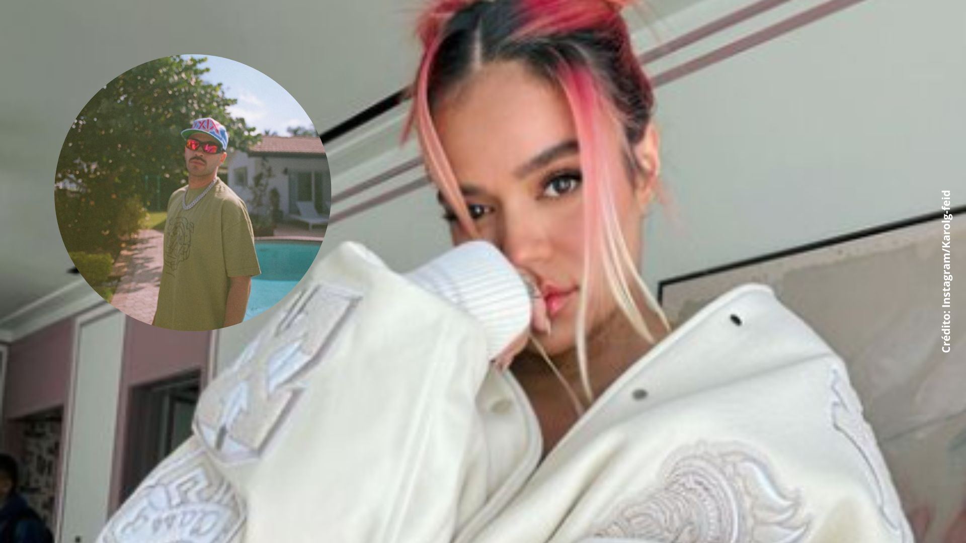 Karol G y Feid confirman noviazgo con fotos