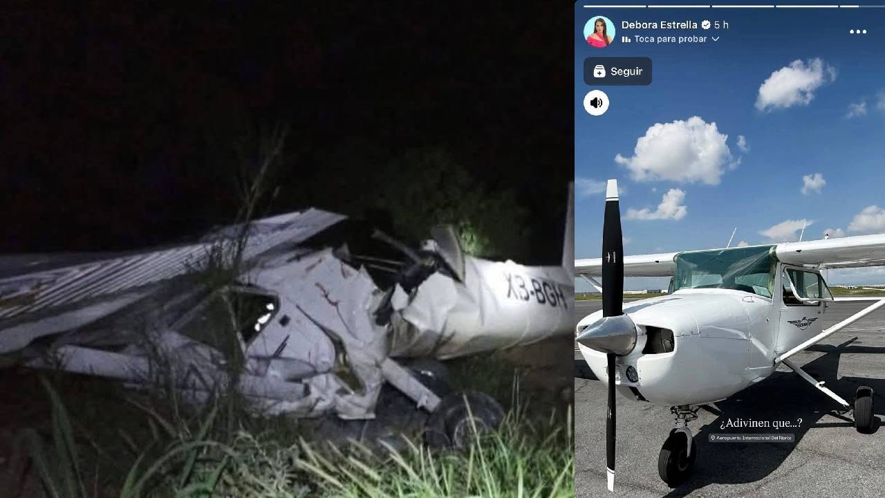 Débora Estrella: Caída de avioneta en Nuevo León deja dos personas ...