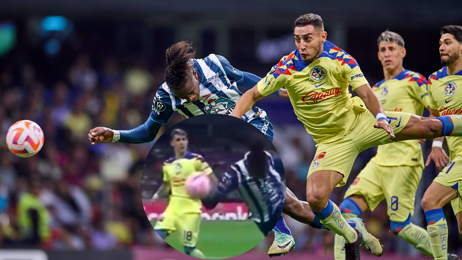 América vs Pachuca: Exhiben mano en el gol de Andrés Micolta