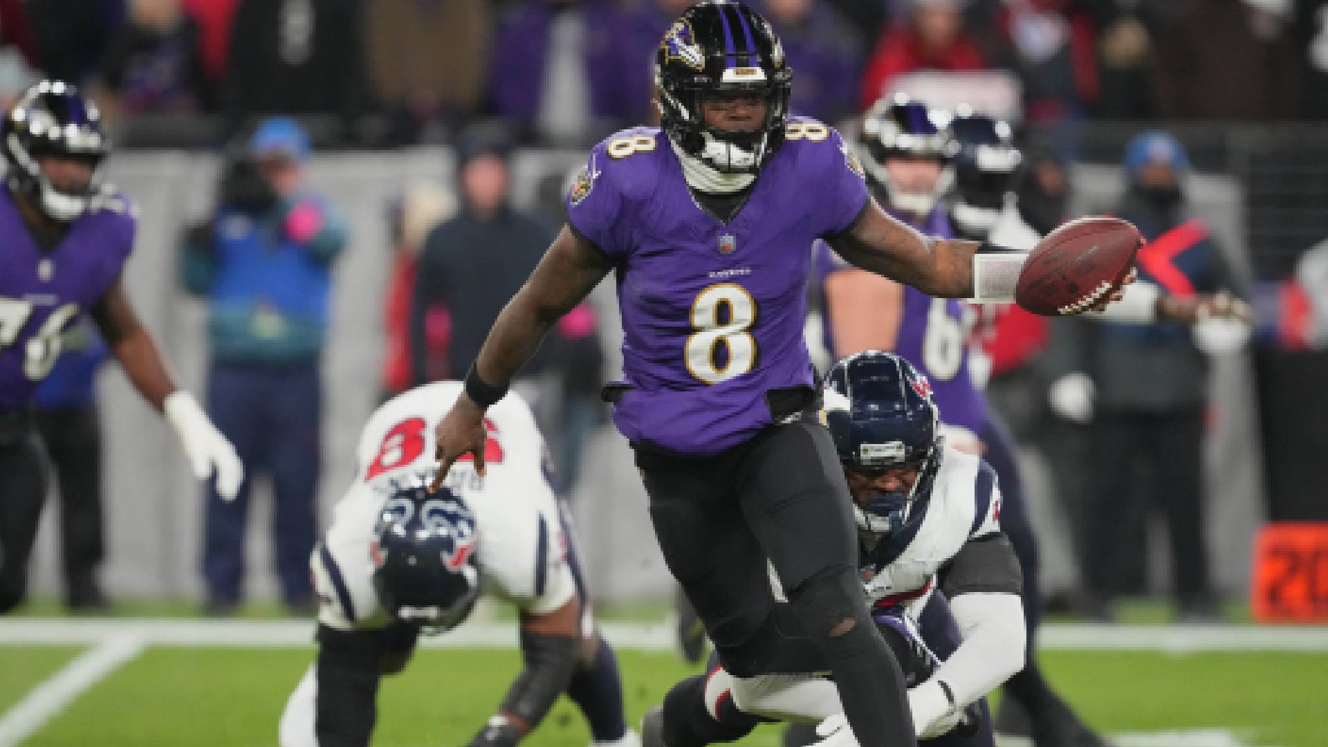 Los Ravens vencieron a los Texans 34-10 en la ronda divisional de la ...
